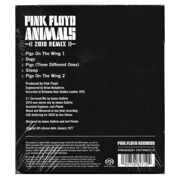 Pink Floyd - Animals (2018 Remix) - Analogue Productions - SACD